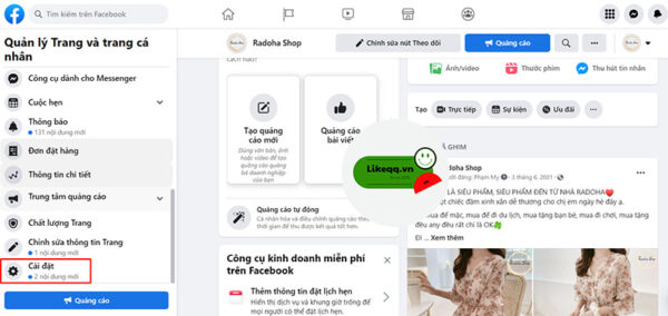 Cách xem người thích trang trên facebook Fanpage chi tiết