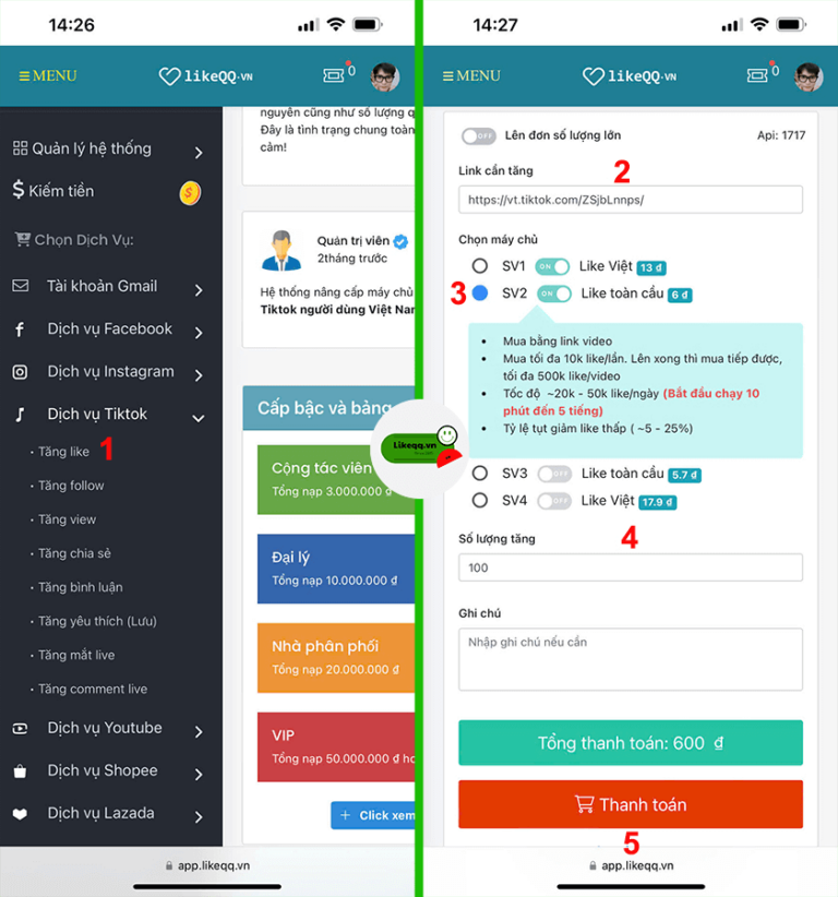 Cách buff tym tiktok free - Buff tim tik tok miễn phí 2026